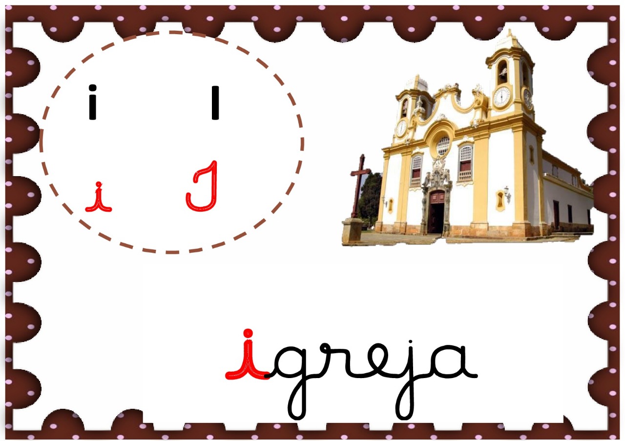 Vogais Cards coloridos e ilustrados das vogais para fixar em sala de ...