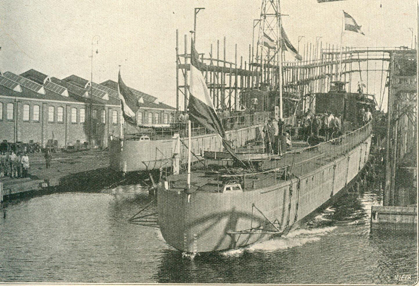 WARSHIPSRESEARCH: Dutch torpedo boats Hr.Ms. Z3 and Z4 launched at the ...