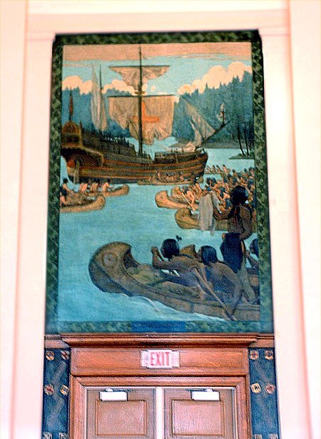 History of Jarvis Collegiate: George Reid Murals in the Auditorium of ...