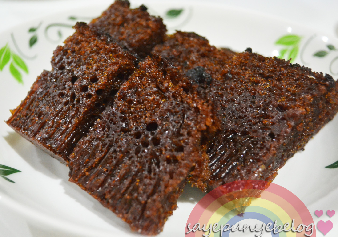 Resepi Kek Gula Hangus Bakar