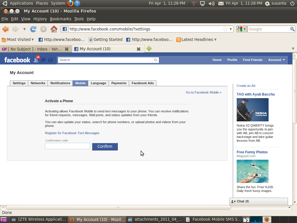 Register your Citycell number in Facebook | Modem Telkomsel