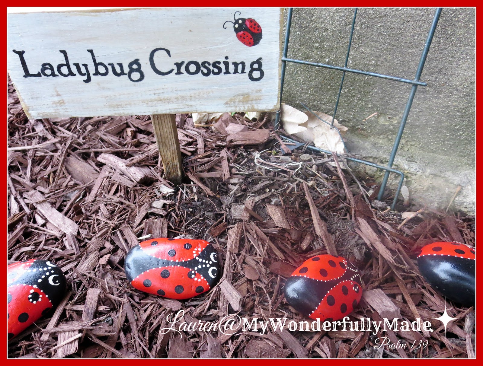 "Wonderfully Made": Ladybug Rock Crossing