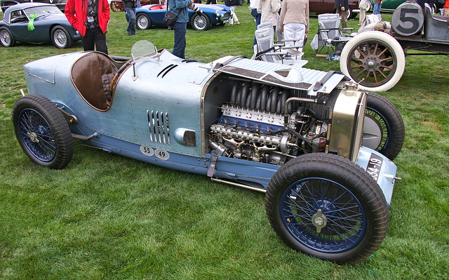Pilotes Anciens: Complexity Foreshadows The Future:1924 Delage GP Car