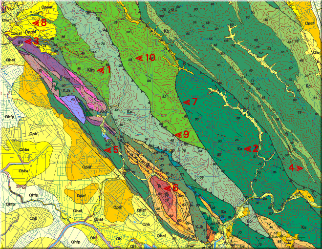 Learning Geology: Applications of lithostratigraphy