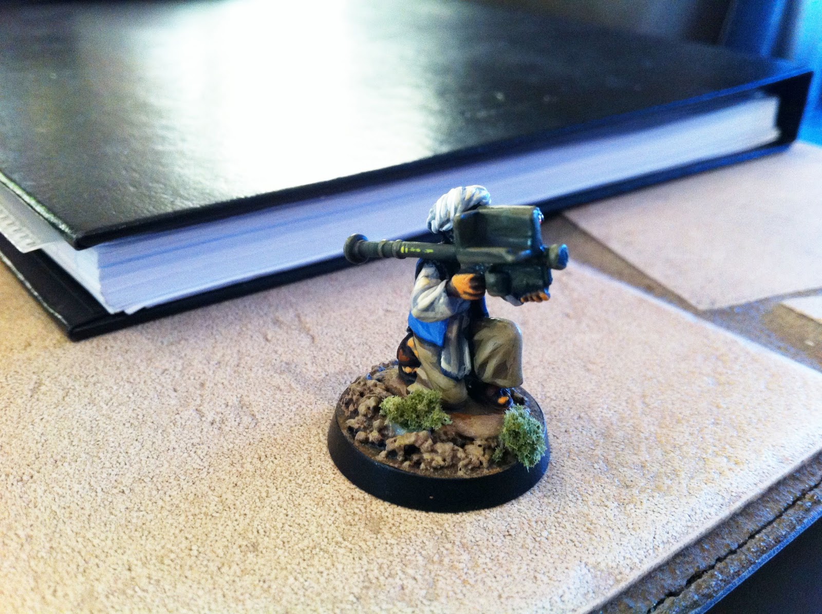 Fawcett Avenue Conscripts: Mujahideen with Stinger Missile - 28mm