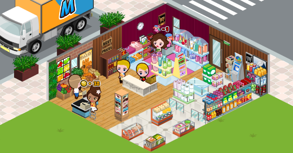 Free Star Games: MarketLand Free Facebook Game