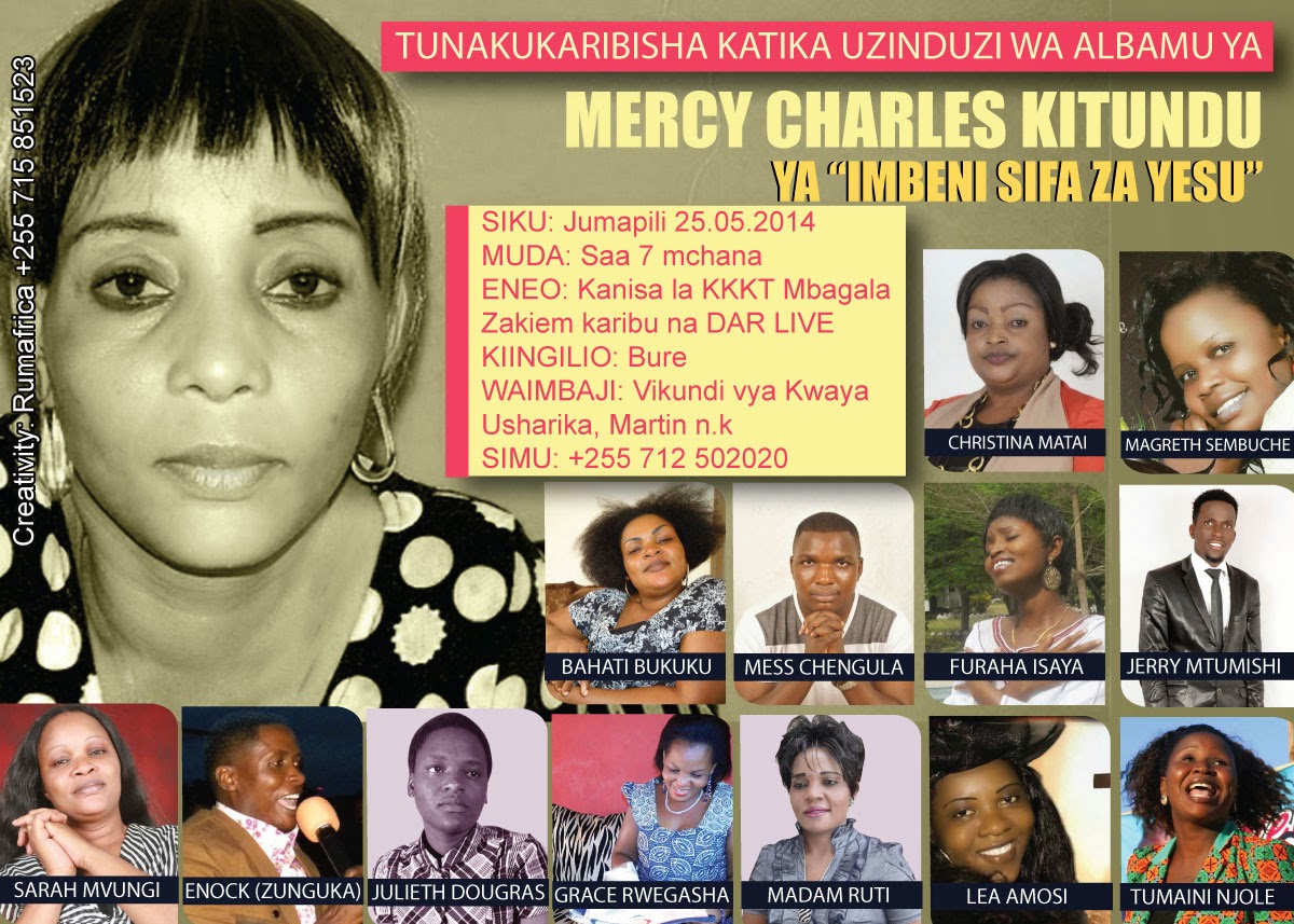 BAHATI BUKUKU, SARAH MVUNGI KUHUDHURIA TAMASHA LA UZINDUZI WA ALBAMU YA ...