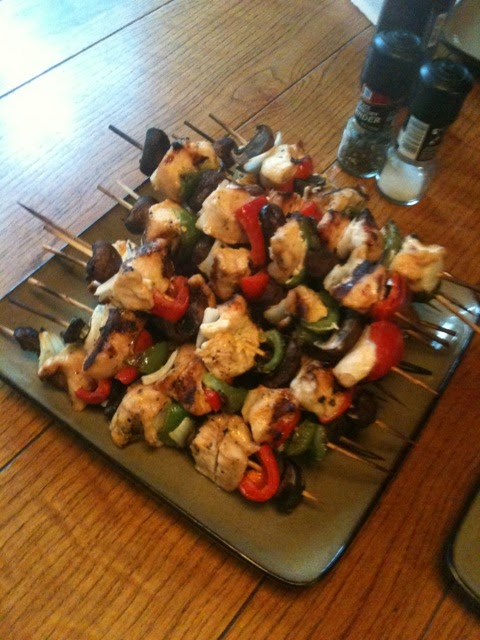 {living life lakeside}: Kabobs & Kitchen Karaoke.