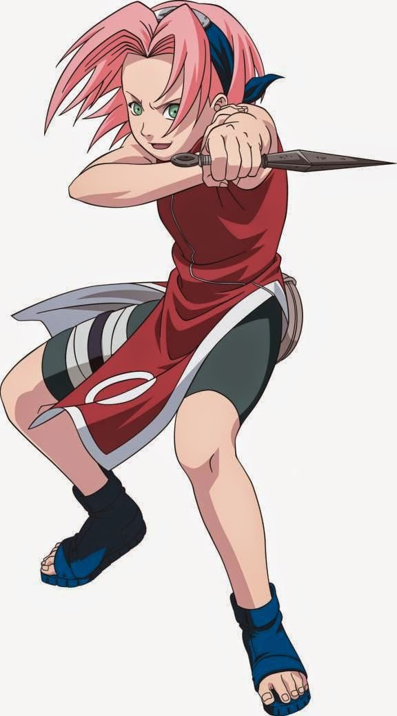 Slide To Slide: Haruno Sakura Photos (Child Version) 春野サクラ