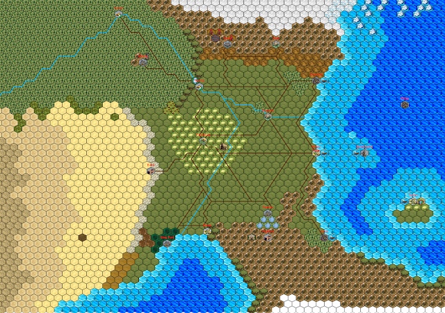 Gold Fly Pudding: The World Map