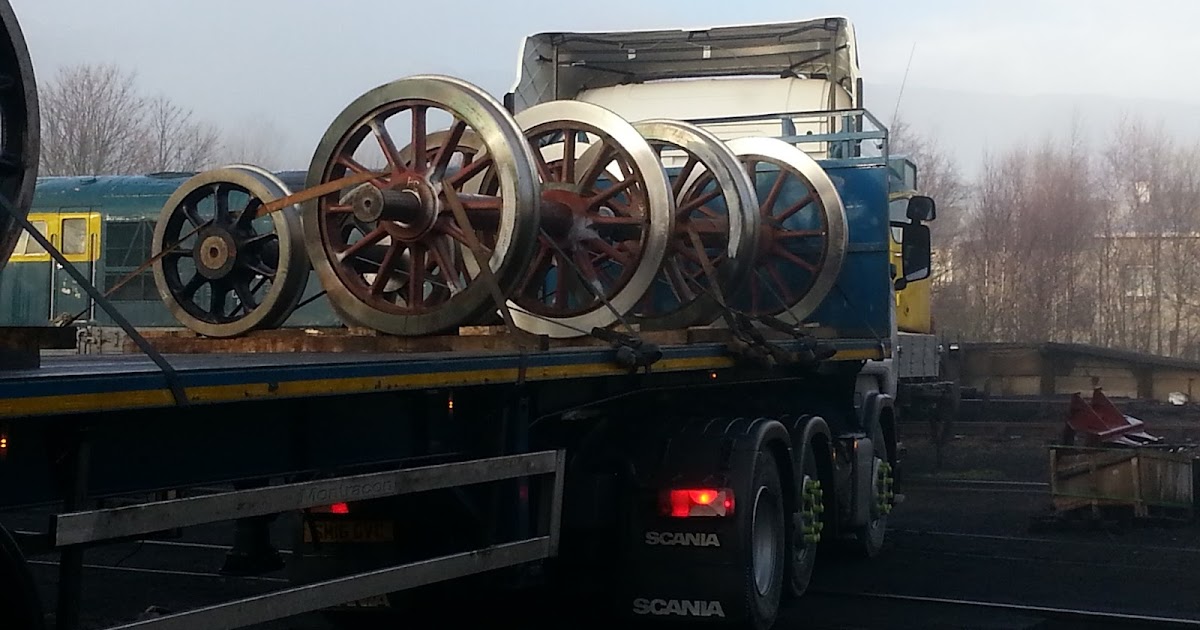 Caley 828: Wheeled At Last....