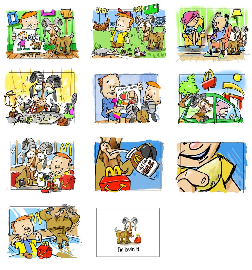 Trip Park: McDonald's Goat Commercial