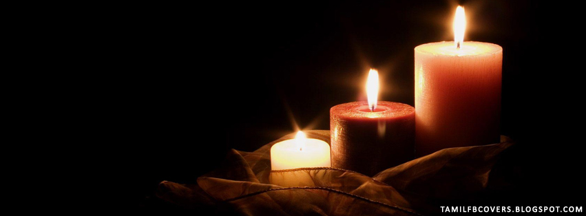 My India FB Covers: Three candles - Light FB Cover