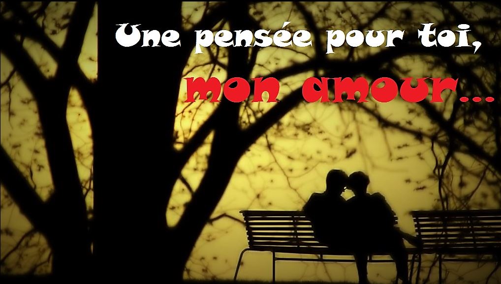 Une pensée pour toi, mon amour | Poèmes & Poésies