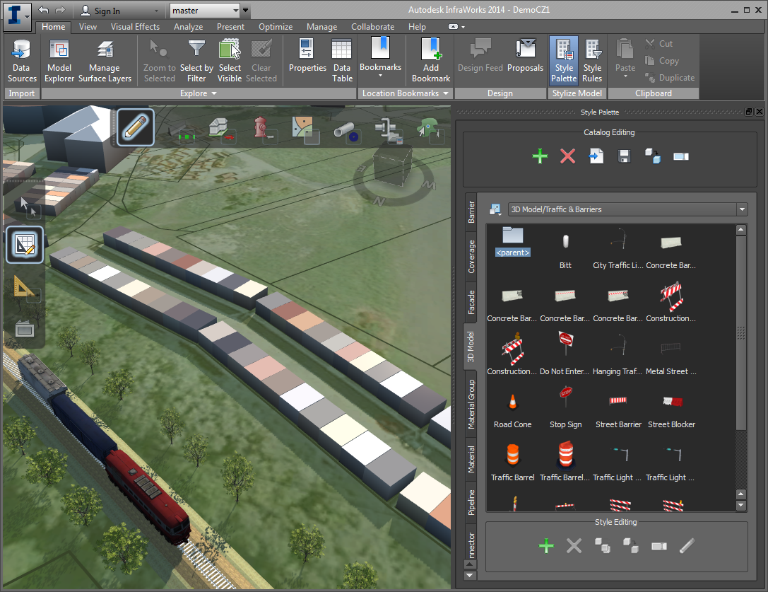 Je Infraworks Sim City? (Civil3D.cz)
