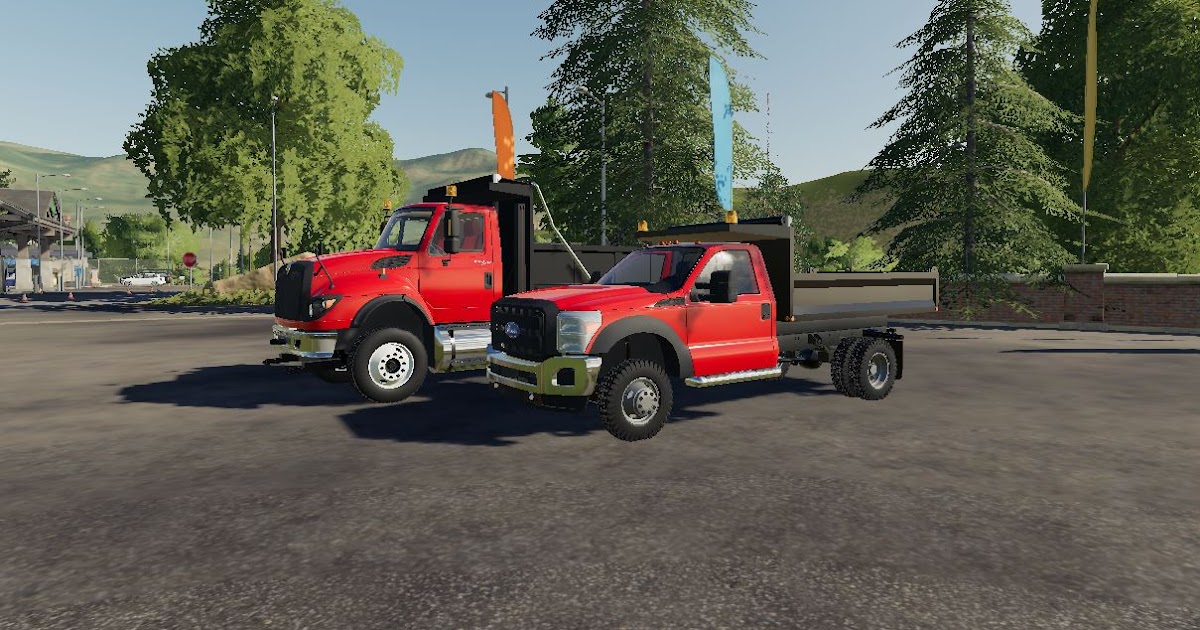 FS19 Workstar and F550 - FS 19 & 22 USA Mods Collection