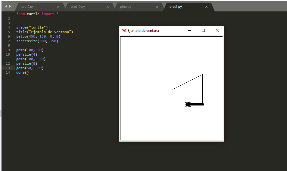 ITM : Turtle en Python