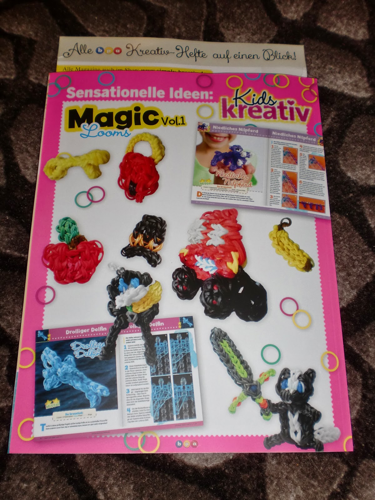 Kleenis bunte Seite: Magazin Kids Kreativ - Magic Looms Vol. 1