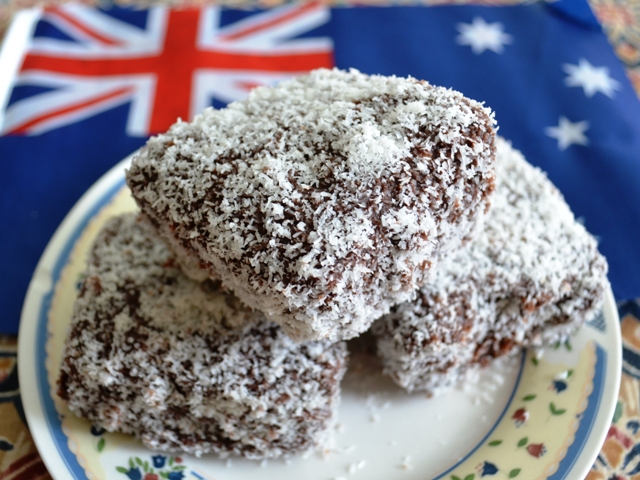 Vegans Have Superpowers: Double Chocolate Lamingtons