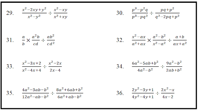 Resourceaholic: Algebra Exercises