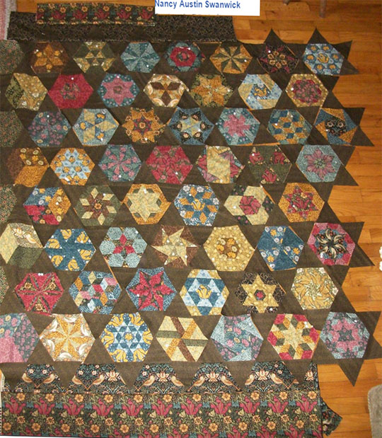 Barbara Brackman's MATERIAL CULTURE: Sets for Hexagon Blocks