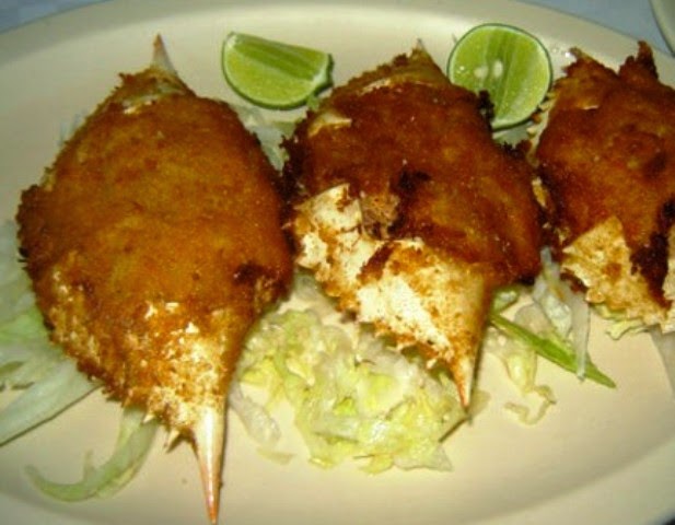 ¿Gusta Usted? : JAIBAS RELLENAS RECETA TAMPICO TAMAULIPAS