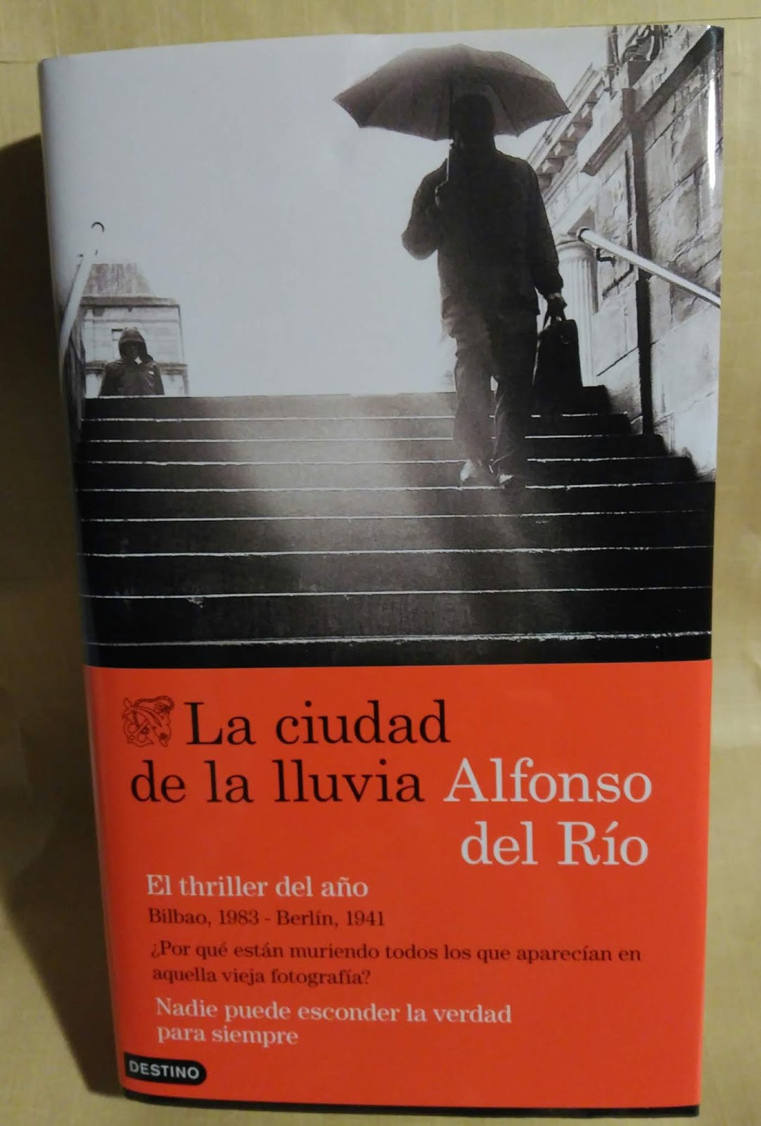 El misterio de las letras: LA CIUDAD DE LA LLUVIA. Alfonso del Río.