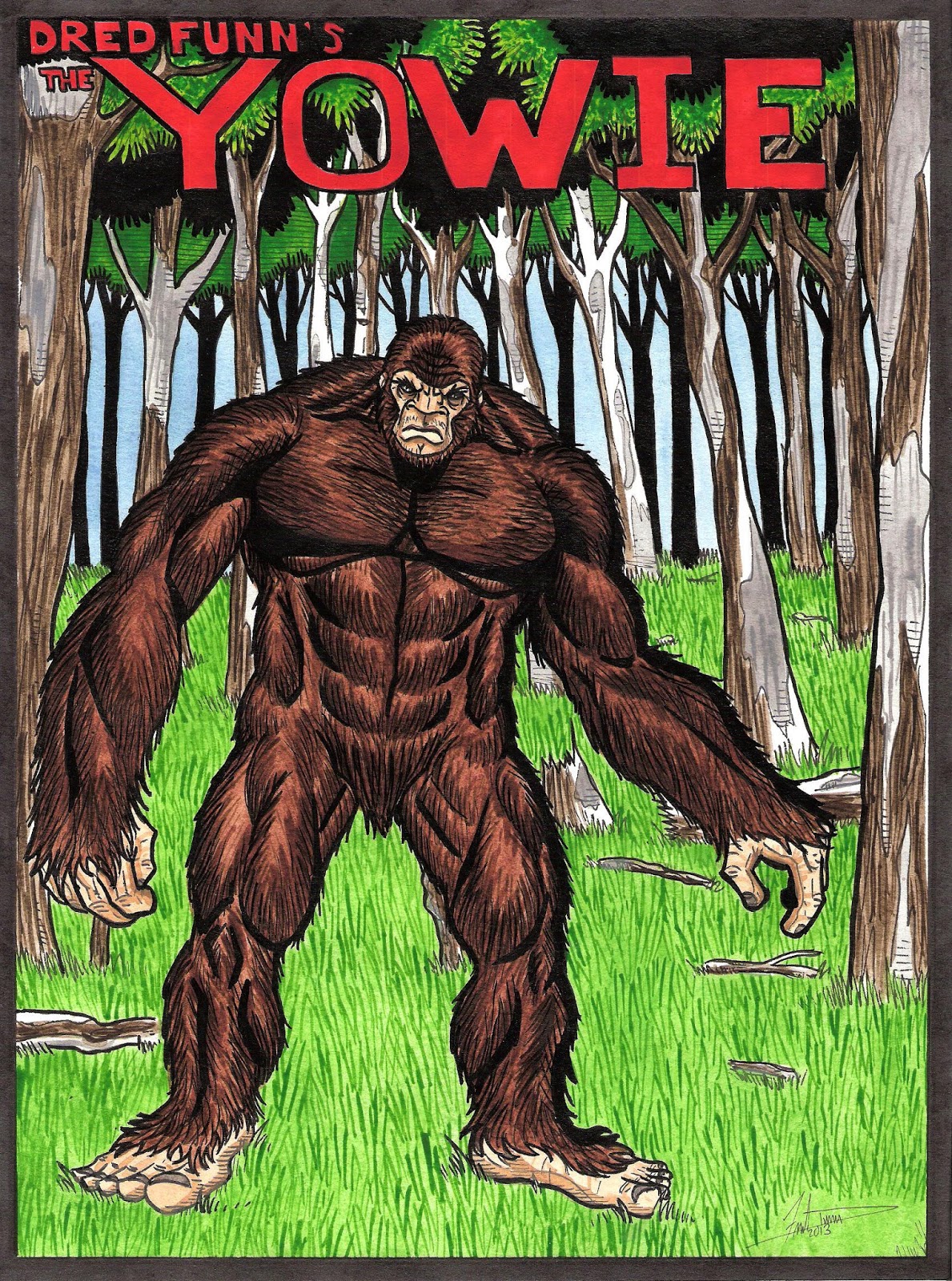 The Australian Yowie Acts Just Like The American Bigfoot