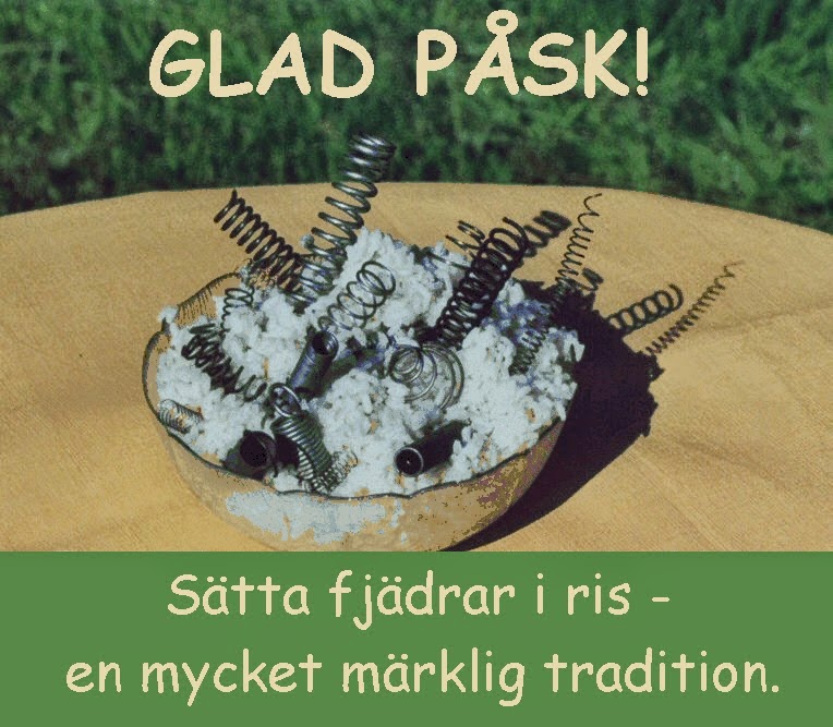 .: PÅSKHÄLSNING