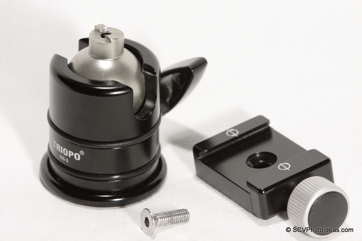 S.C.V. Photography Ideas: Triopo RS-3 Ball Head Review