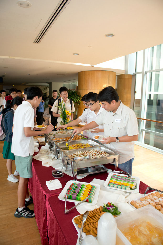 Welcome all!: Tea Reception for Singapore International Olympiad Teams 2012