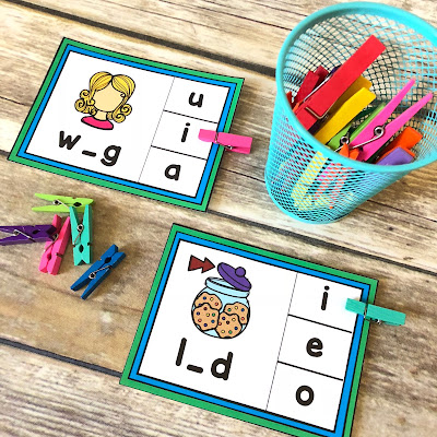 Short Vowel Activity | TheHappyTeacher