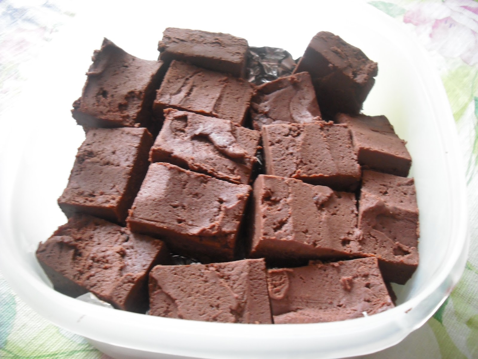 Bexy's Baking Blog: Chocolate Potato Fudge