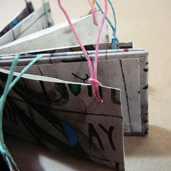 Instructions: Coptic Binding (Paired Needles)