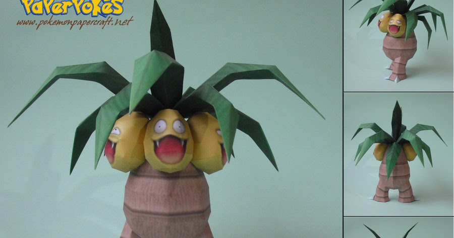 PaperPokés - Pokémon Papercraft: EXEGGUTOR