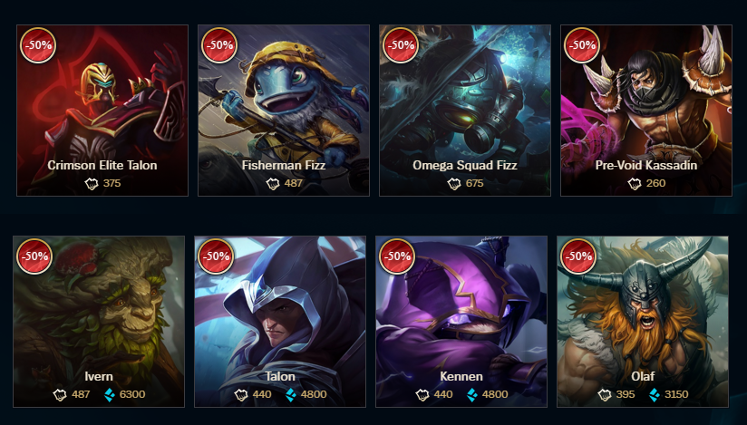 Mudanças na Loja do League of Legends em 2019 - Escola do LoL | Guias e ...