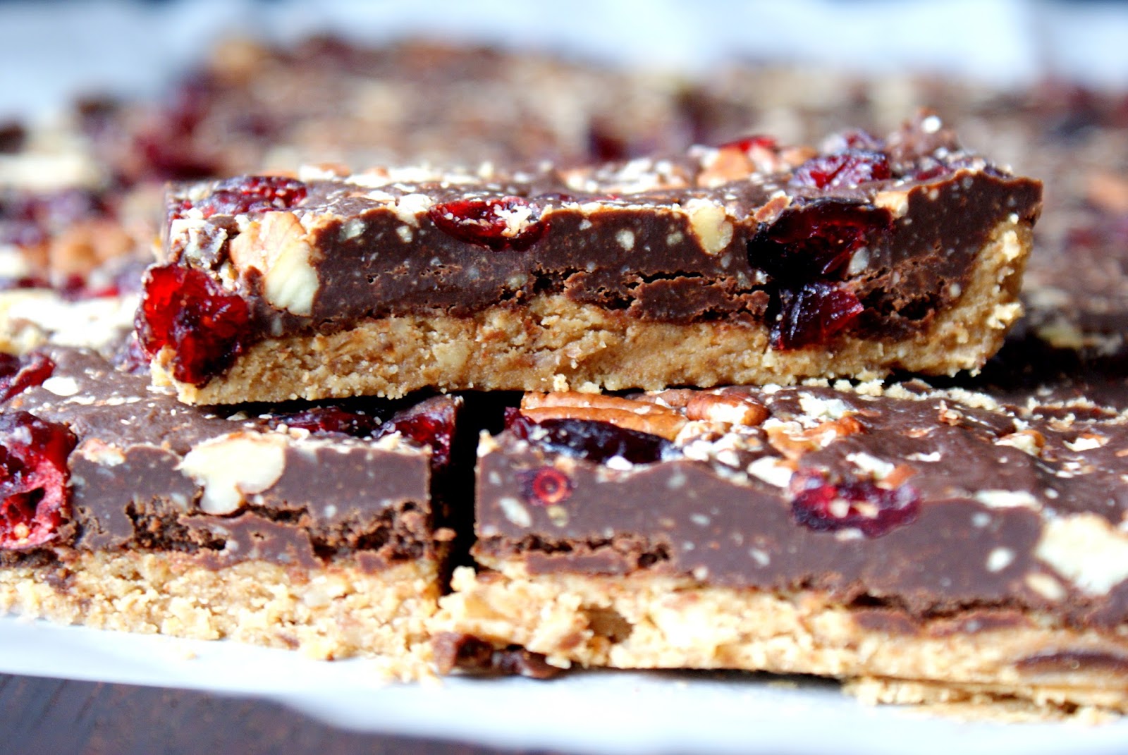 Wegańskie batony z orzechami pecan