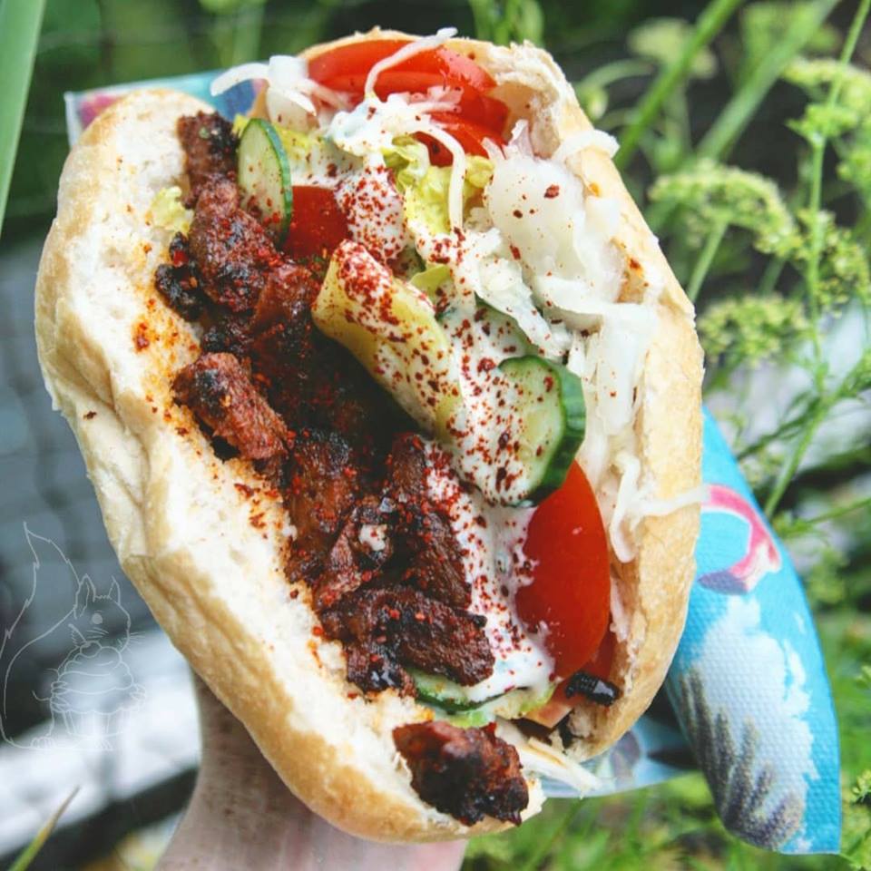 Squirrel of Nom's Tasty Treats: Sojadöner | Soy kebab