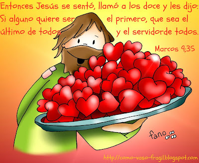 VASO FRAGIL: Marcos 9,35