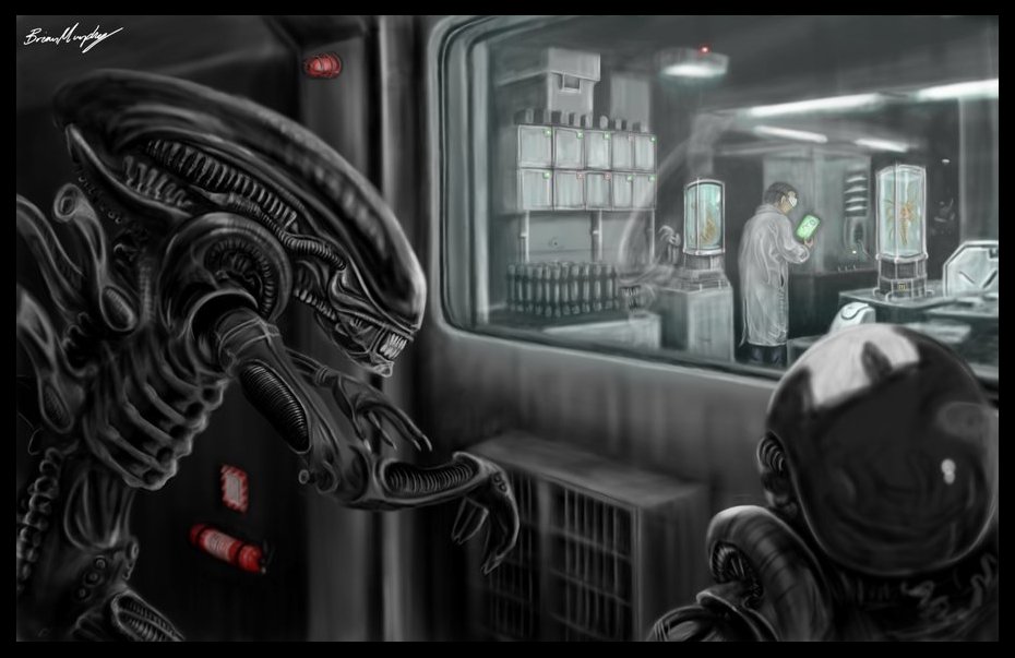 JIMSMASH ! ! !: ALIENS VS TMNT - BY BRIAN MURPHY