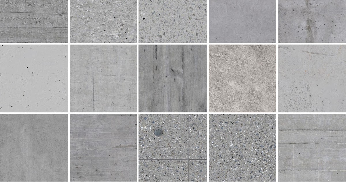Architwister: 25 Seamless Concrete Textures