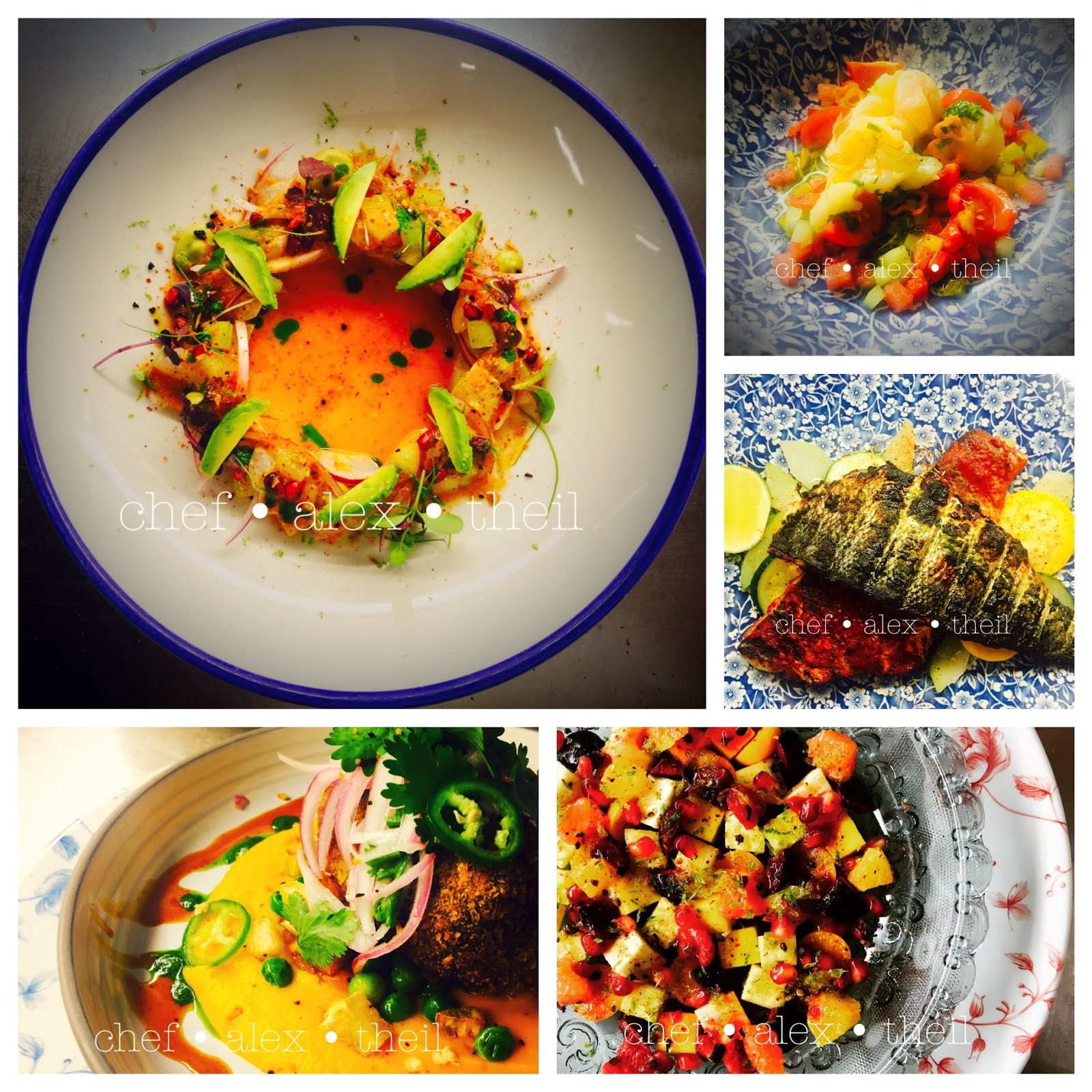 ALEX THEIL - latin inspired food • explosive flavors