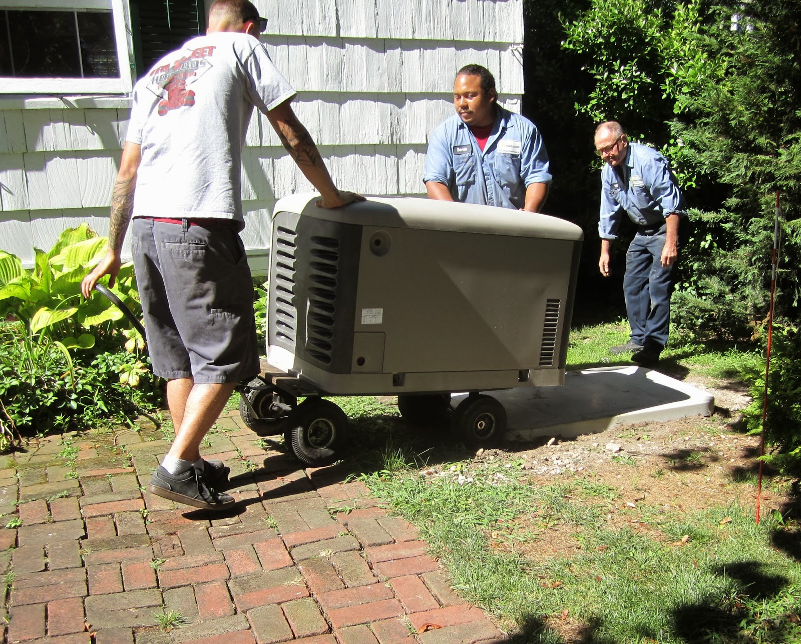 Jarvis House: Installing a Transfer Standby Generator