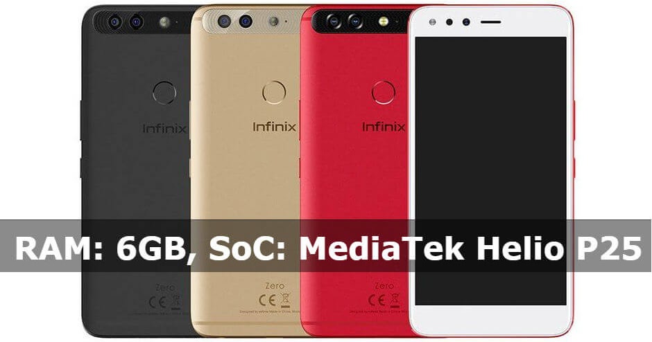 Infinix Zero 5, Zero 5 Pro Launched With 6GB of RAM and Dual Rear ...