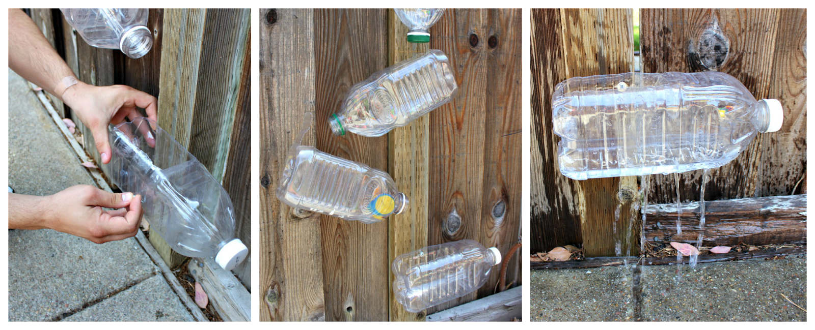The Everyday Momma: {Think Outside the Toy Box} Plastic Bottles: Waterfall