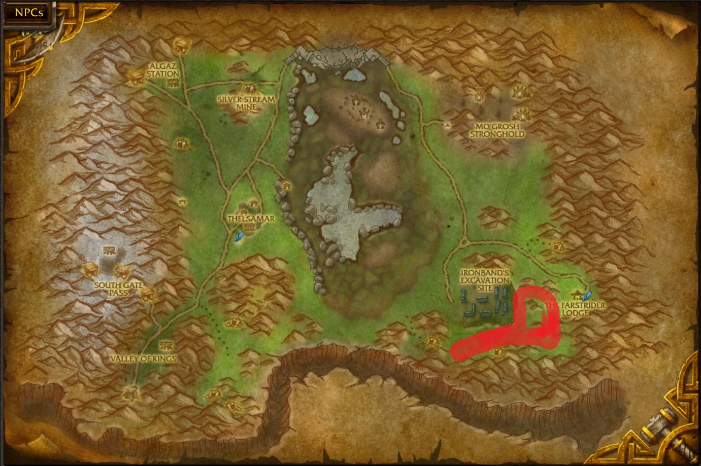 WoW Rare Spawns: Lord Condar