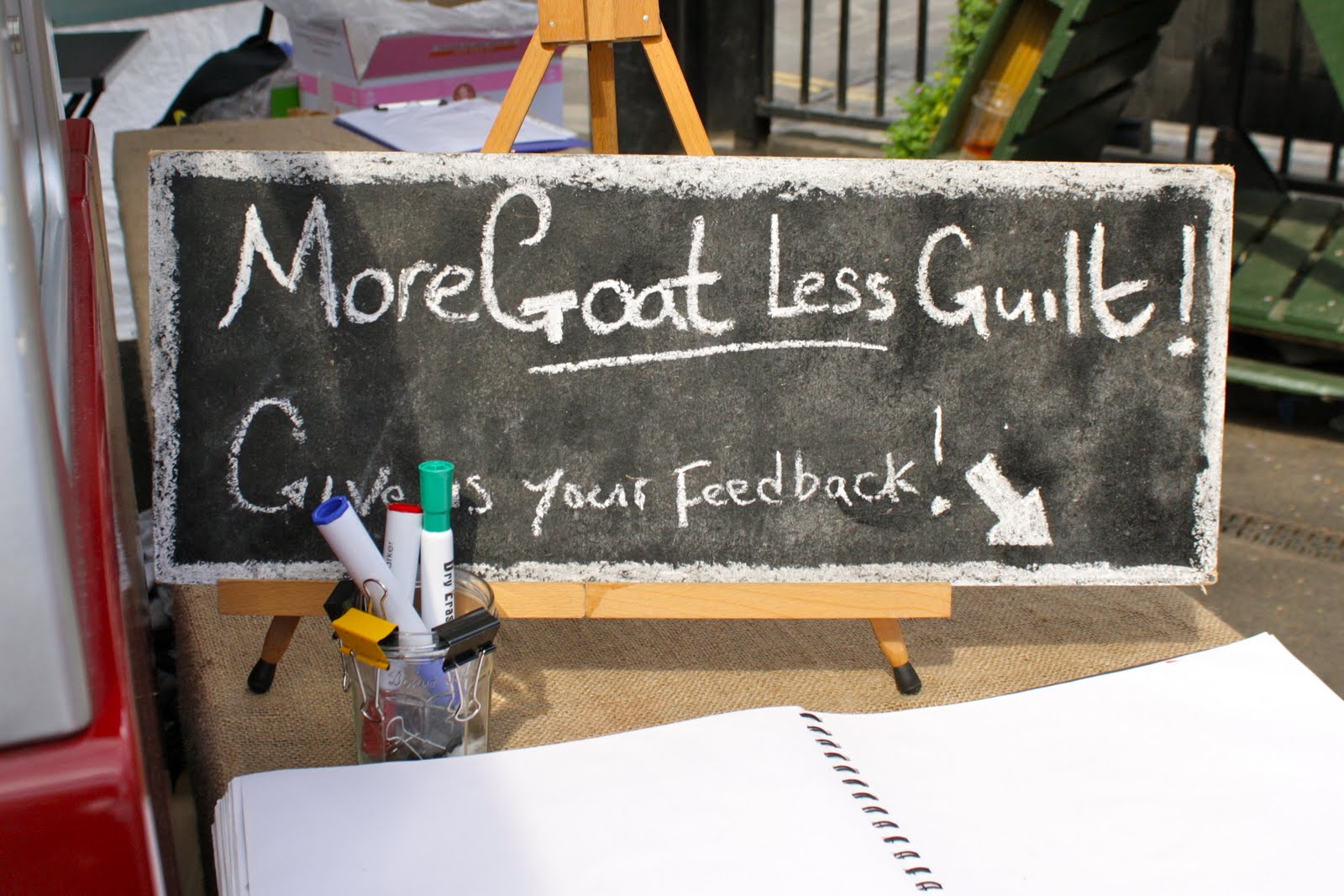 the traveling cupcake: Greedy Goat (goats milk ice cream)