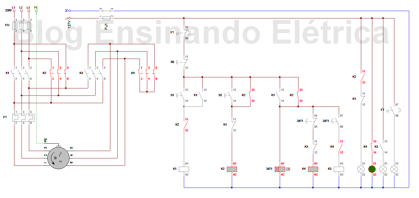 Atividade em Comandos Elétricos - Ensinando Elétrica | Dicas e Ensinamentos