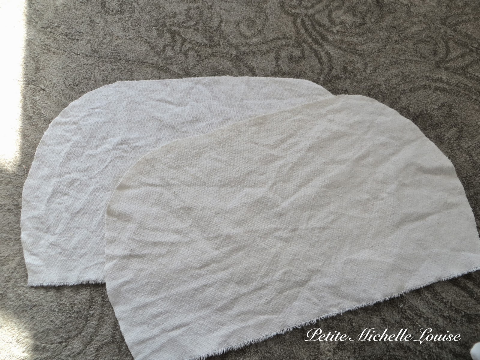 Petite Michelle Louise: DIY Dining Room Chair Back Covers...