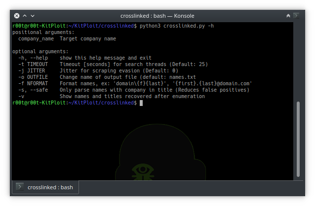 Crosslinked Linkedin Enumeration Tool To Extract Valid Employee Names